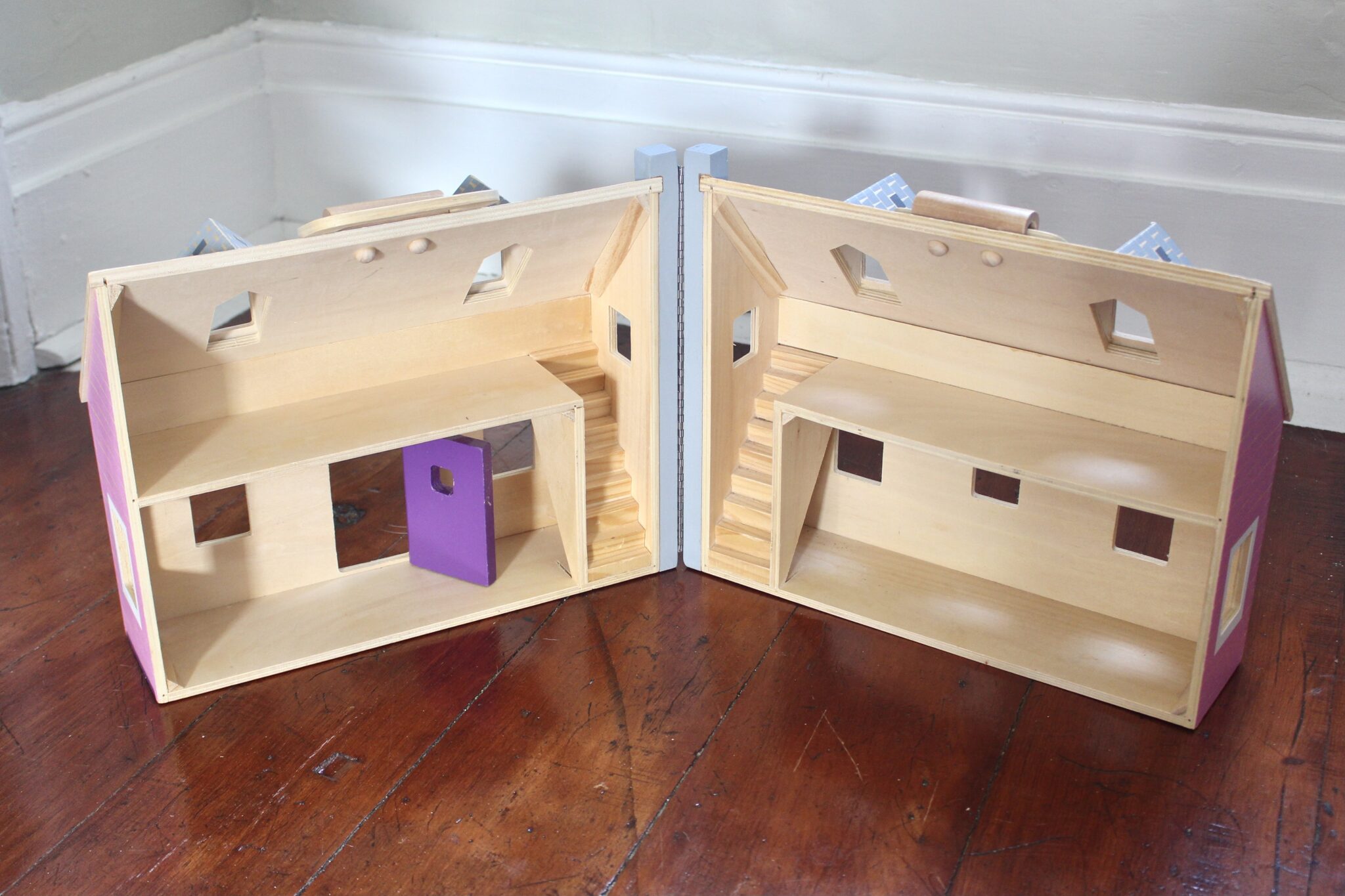 How to Upcycle a Wooden Dollhouse into a Custom Christmas Gift - Life ...
